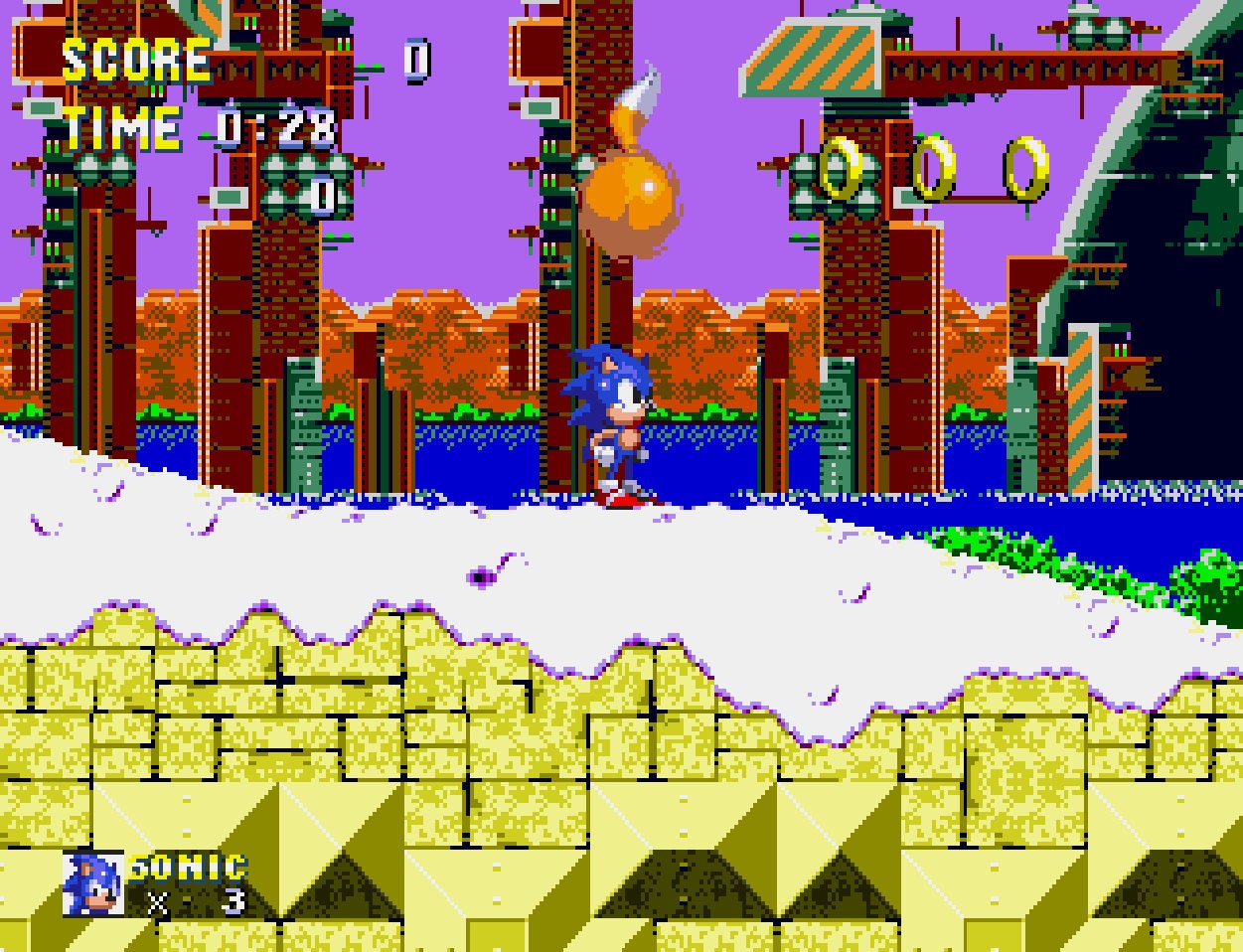 Sonic the Hedgehog 3 Custom-made Prototype for Sega Genesis From NOV-3 ...