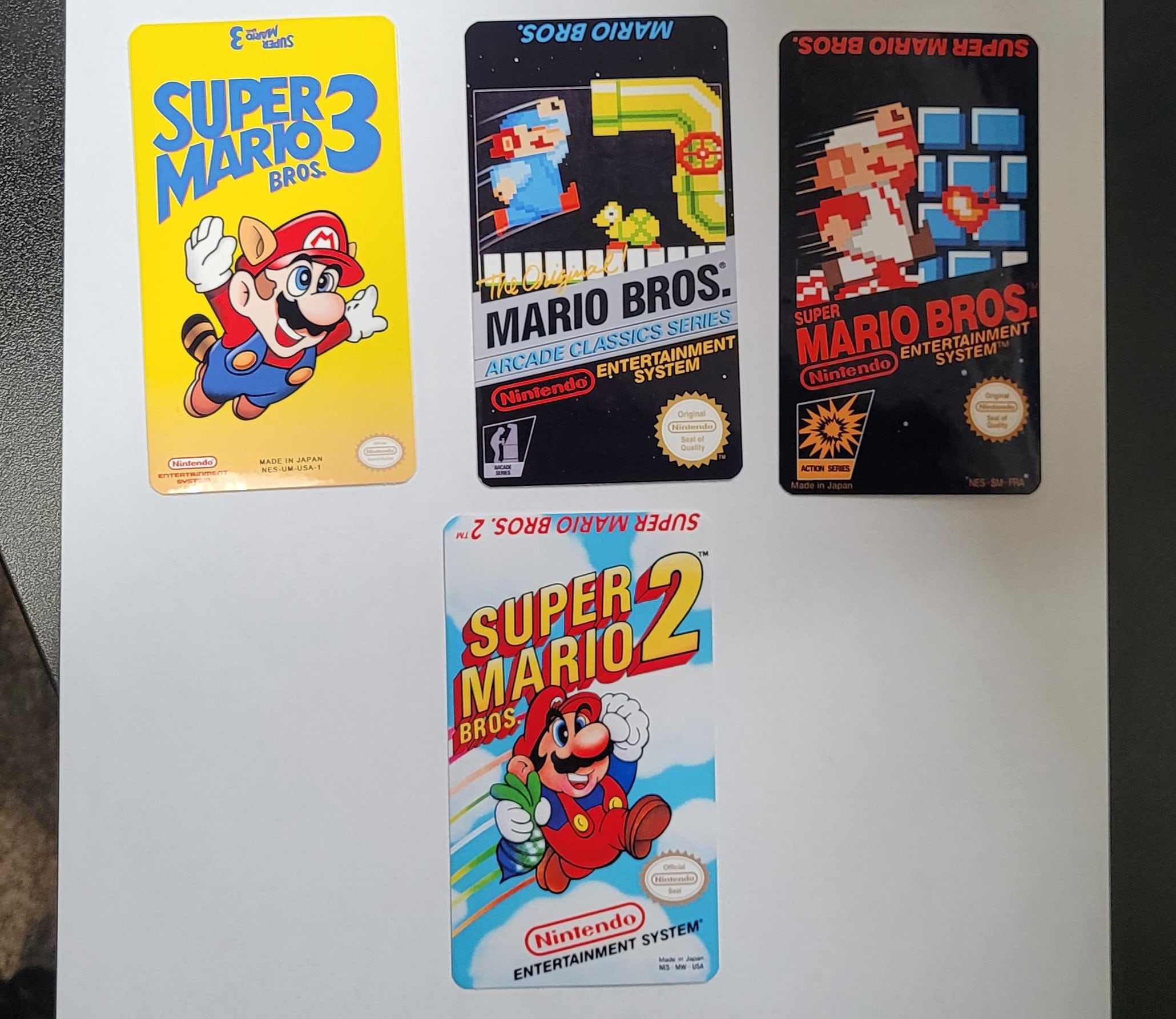 Replacement Labels for NES MARIO Games. High-quality Vinyl Stickers - Etsy