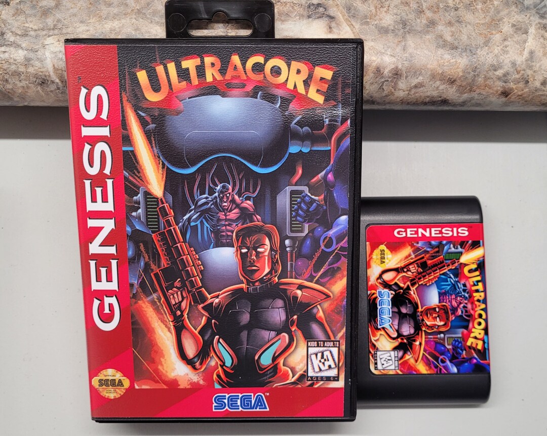 ULTRACORE para Sega Genesis con estuche de juego - Etsy España
