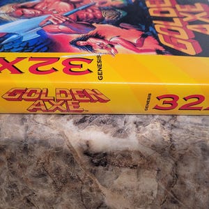 Golden Axe for Sega 32X With Case & Cover Art - Etsy