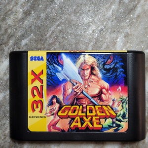 Golden Axe 32X Edition + Case & Artwork for SEGA 32X - Etsy