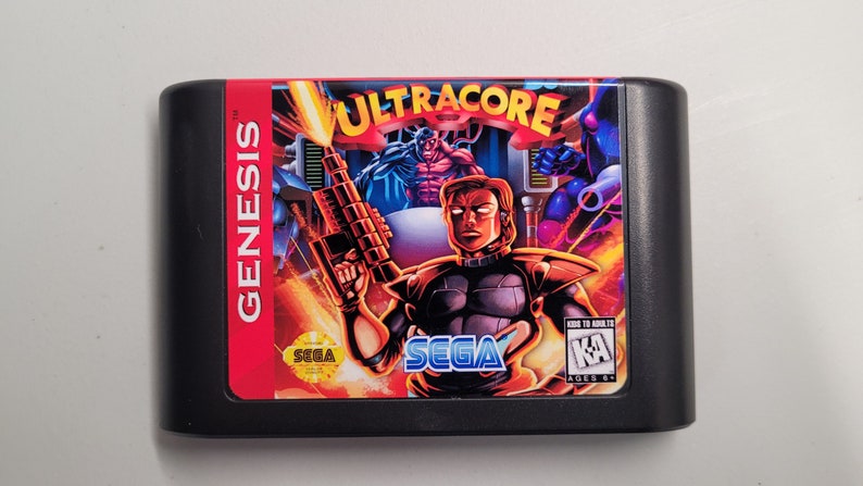 ULTRACORE for Sega Genesis With Game Case - Etsy