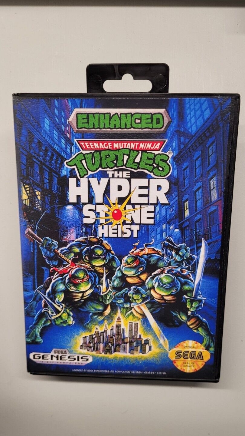 The Hyperstone Heist With Enhanced Colors for Sega Genesis Case ...
