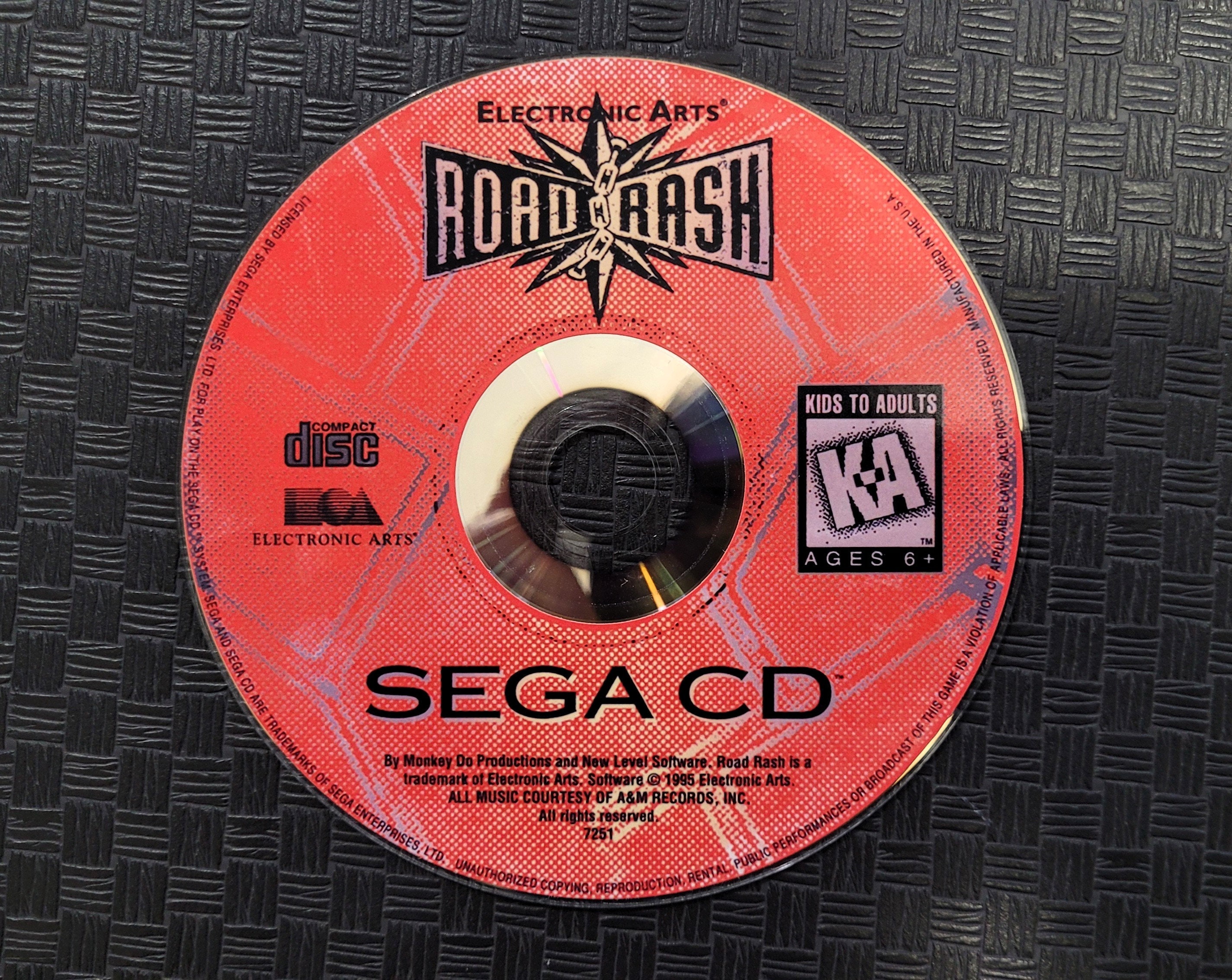 Road Rash for the Sega CD, High Quality REPRODUCTION - Etsy