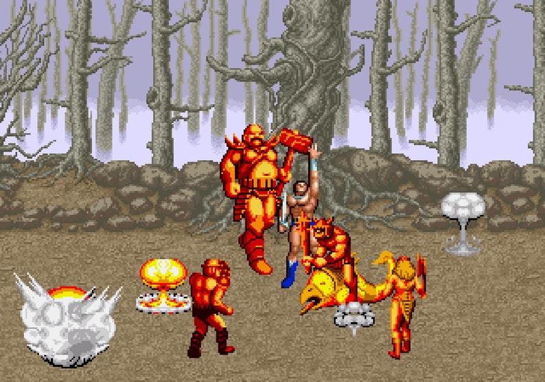 Golden Axe 32X Edition Case & Artwork for SEGA 32X - Etsy