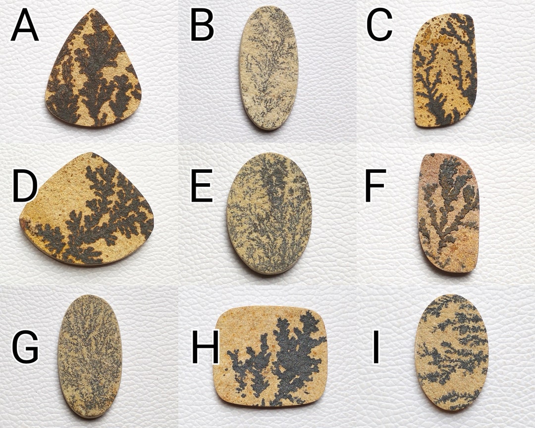 Psilomelane Dendrite Gemstone / Non Polished Psilomelane Dendrite Stone ...