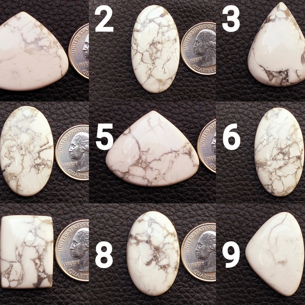 Howlite Cabochon - Etsy