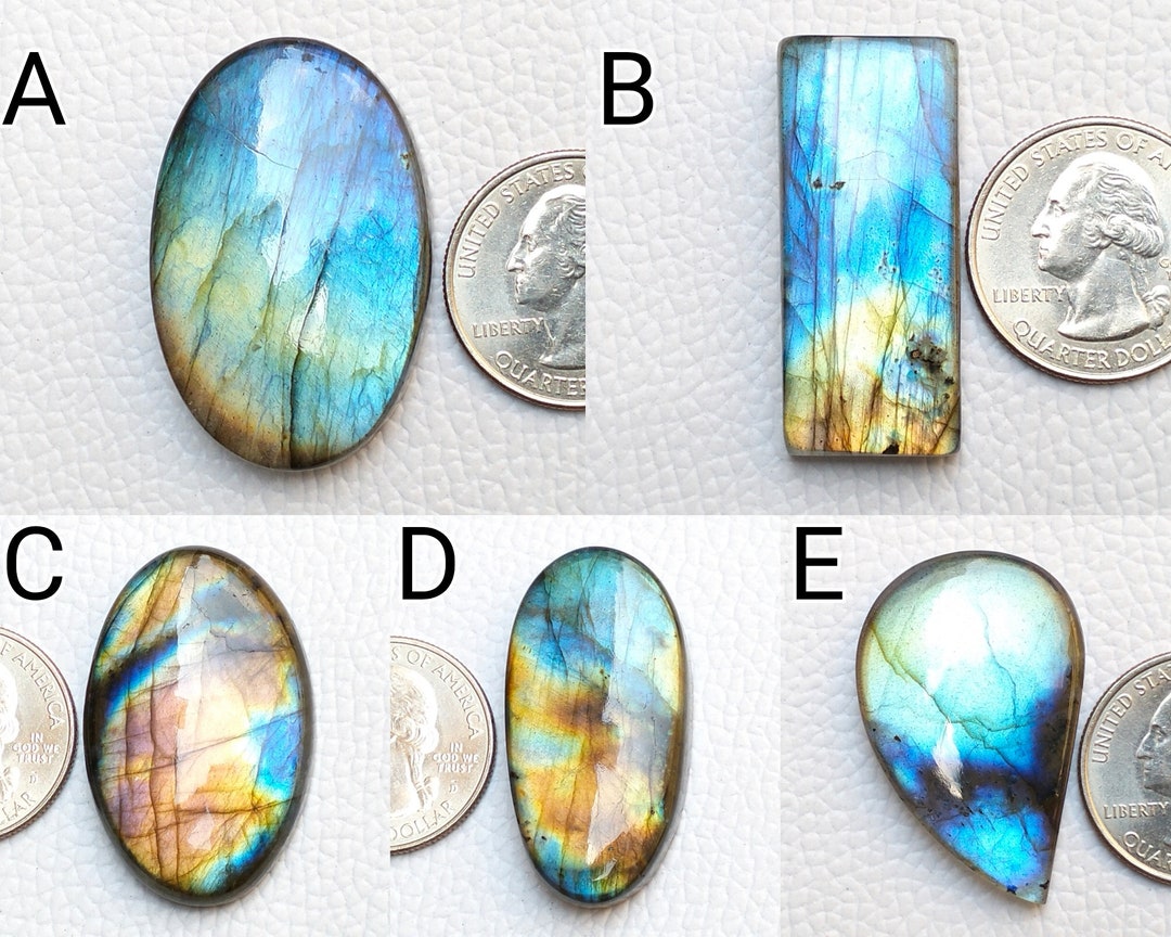 Labradortie With Pinkish Shade and Blue Color Choose Yours Labradorite ...