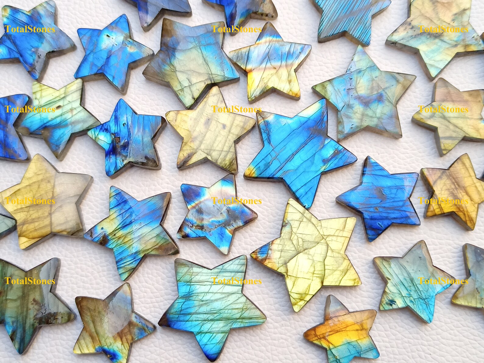 Perfect Star Shape Labradorite Cabochon / Real Star Shape - Etsy