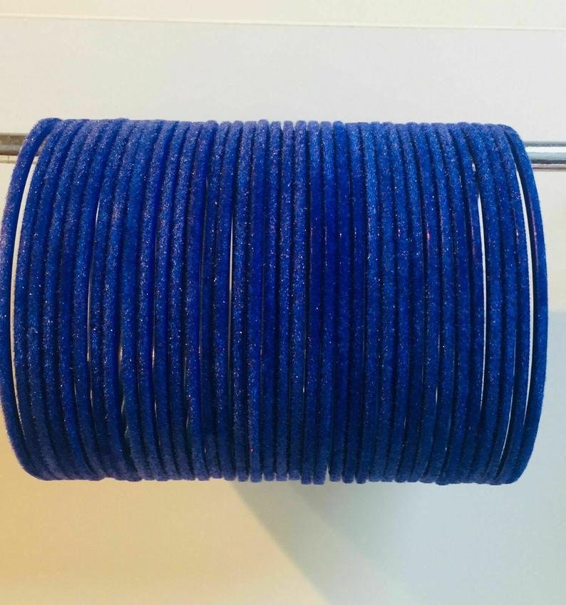 Jaipuri Fashion velvet bangles For Women And Girls indian | Etsy