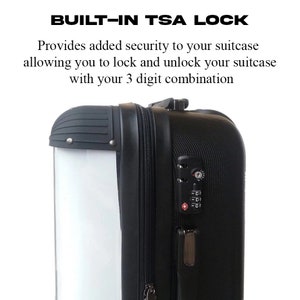 Personalised Script Name All Over Suitcase | Cabin Suitcase | Custom ...