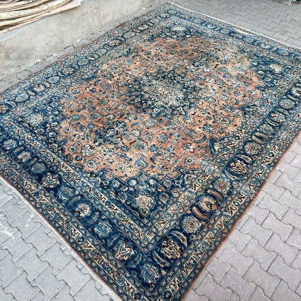 Large Vintage Rug - Etsy