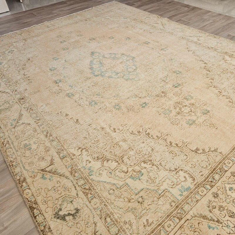 Distressed Rug - Etsy