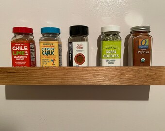 Rustic Spice Rack - Etsy