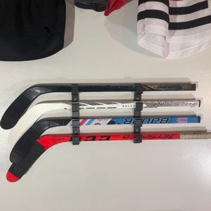 Hockey Shinny Stick Wall Hang Organizer - 3D Printed Mini Stick Rack ...