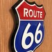 Route 66 Metal Wall Sign - 3d Layered Metal - Historic Route 66 - Hot ...
