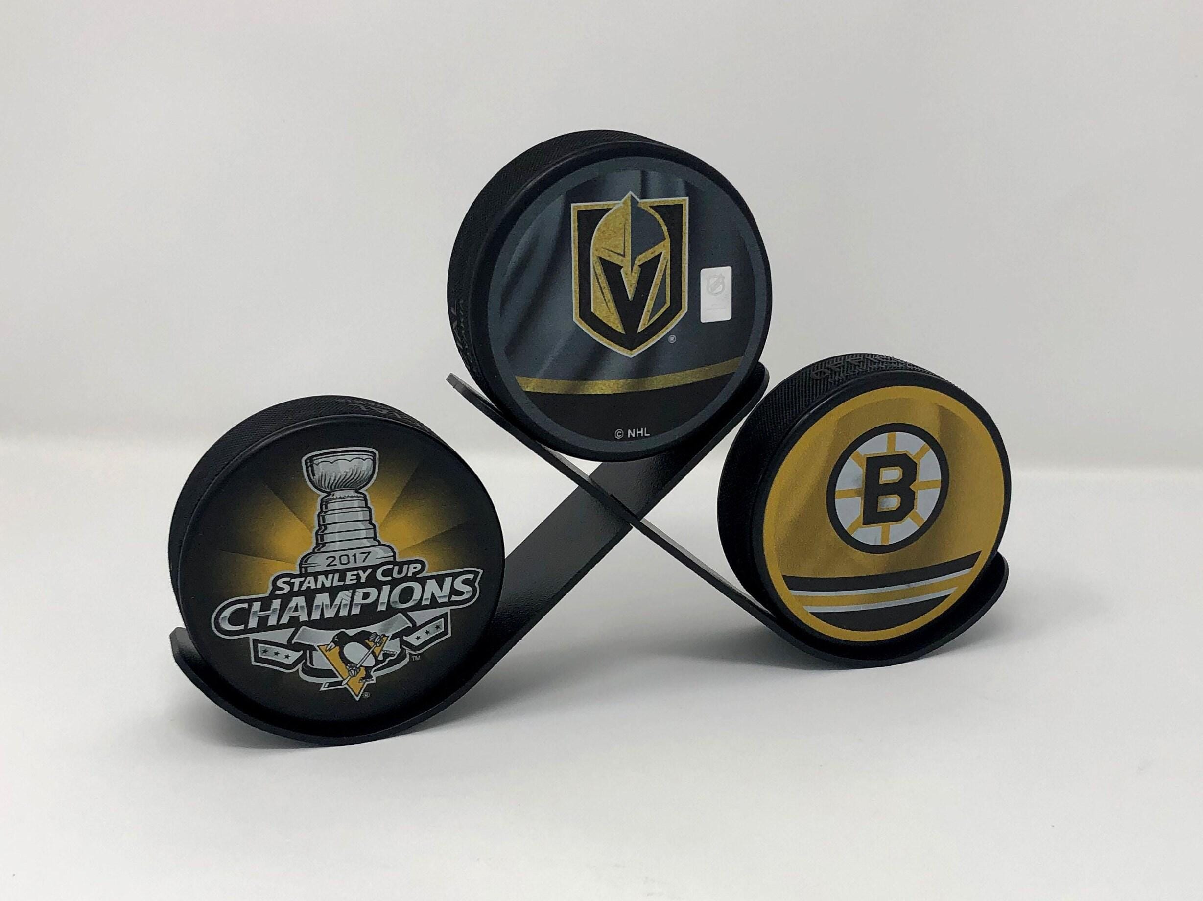Hockey Puck Display / Holder Red - Made in USA - Trophy Case ...