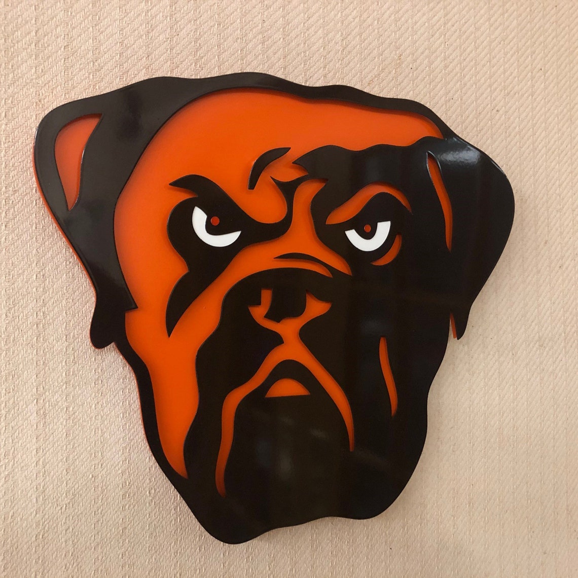 Cleveland Browns Dawg Pound Metal Sign 3d Layered Metal | Etsy