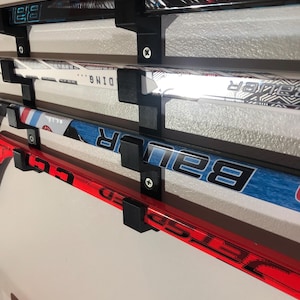 Hockey Shinny Stick Wall Hang Organizer - 3D Printed Mini Stick Rack ...