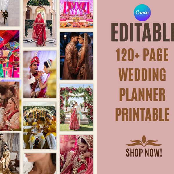 Indian Wedding Planning Checklist - Etsy