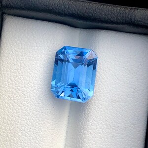 Aquamarine Gemstone, Santa Maria Color Aquamarine Stone, Aquamarine ...