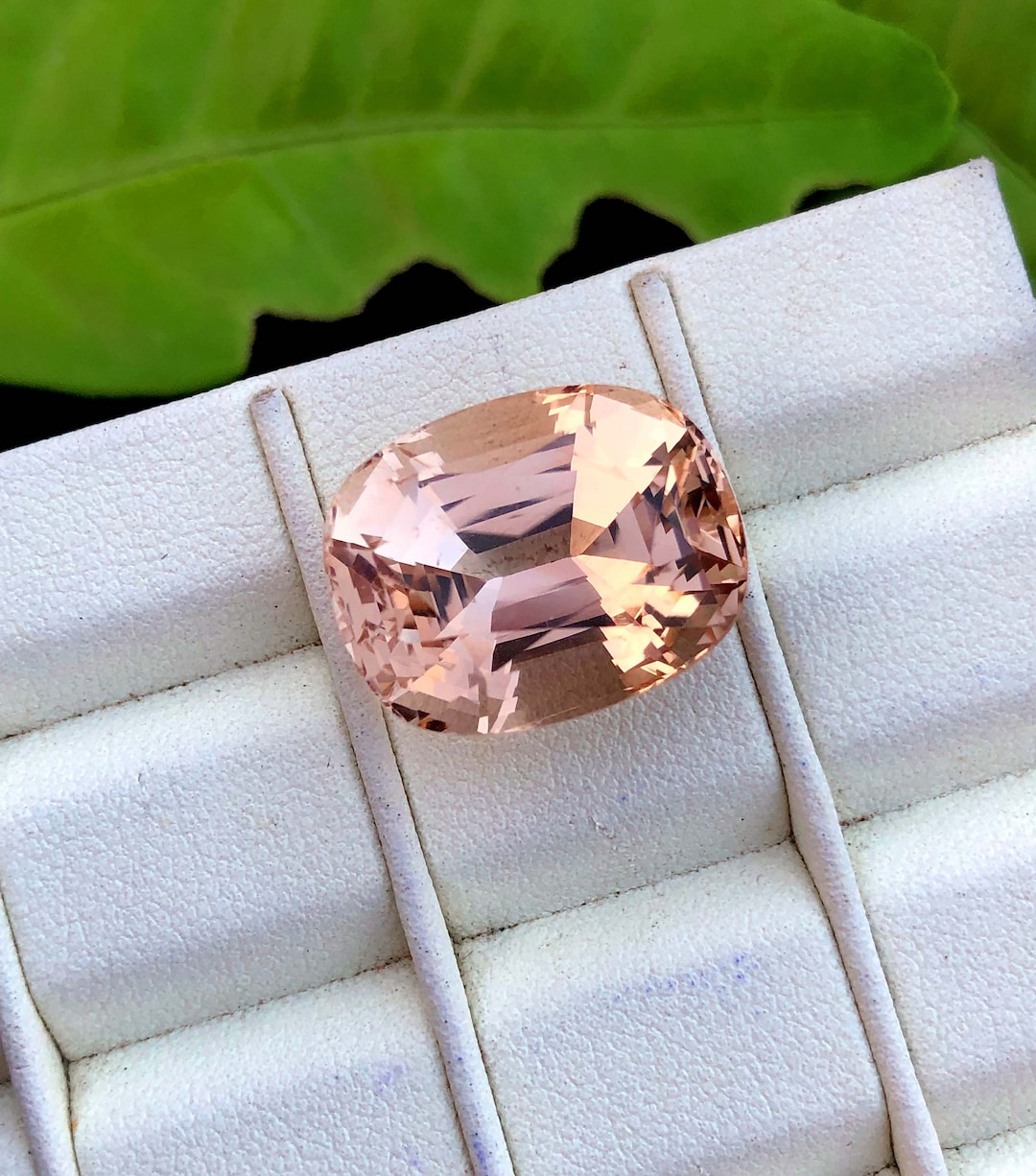 Topaz , Sherry Color Topaz Gemstone , Fancy Step Oval Cut Topaz , Topaz ...