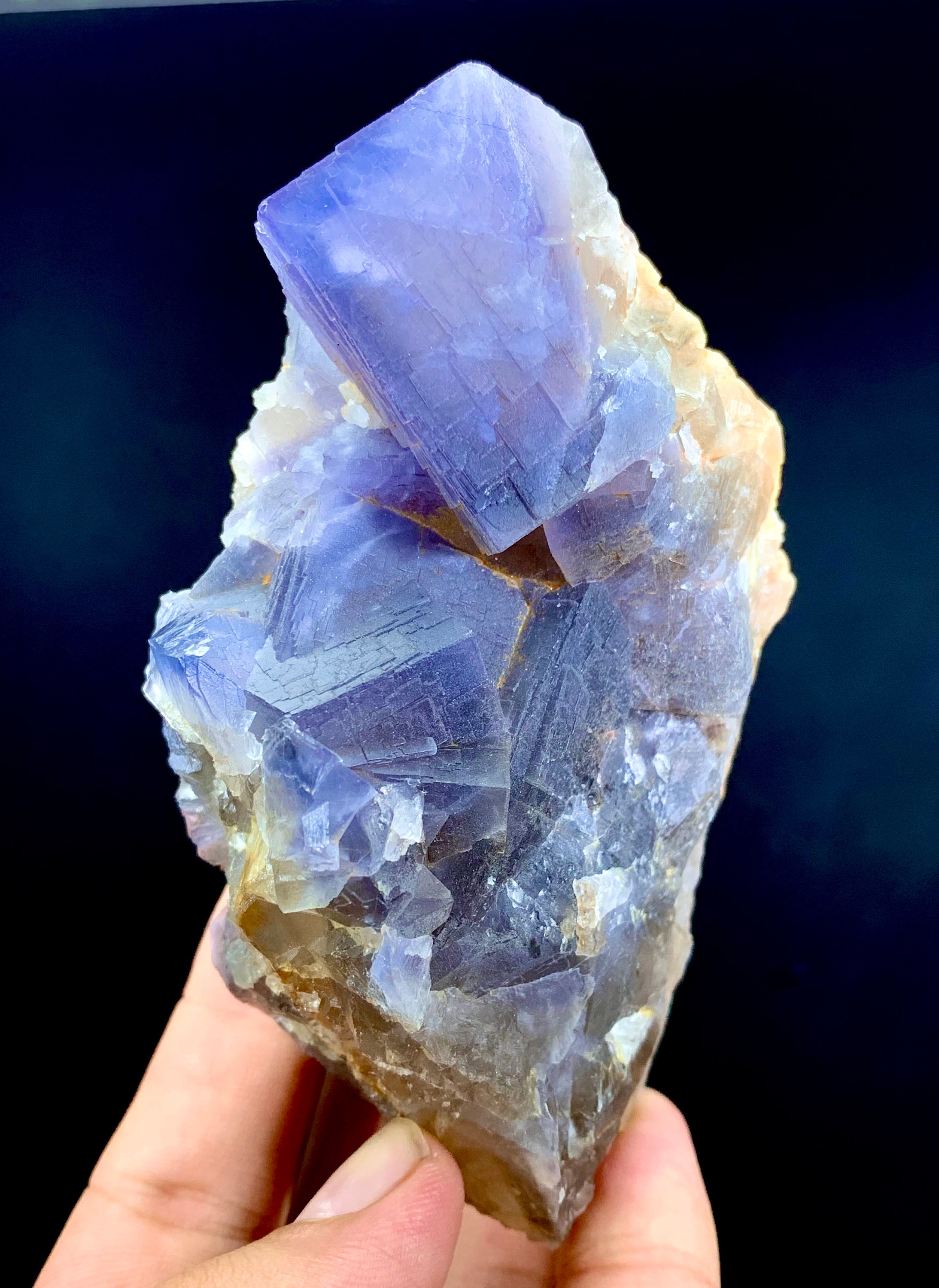 Purple Phantoms Fluorite Specimen Cubic Shape Fluorite - Etsy