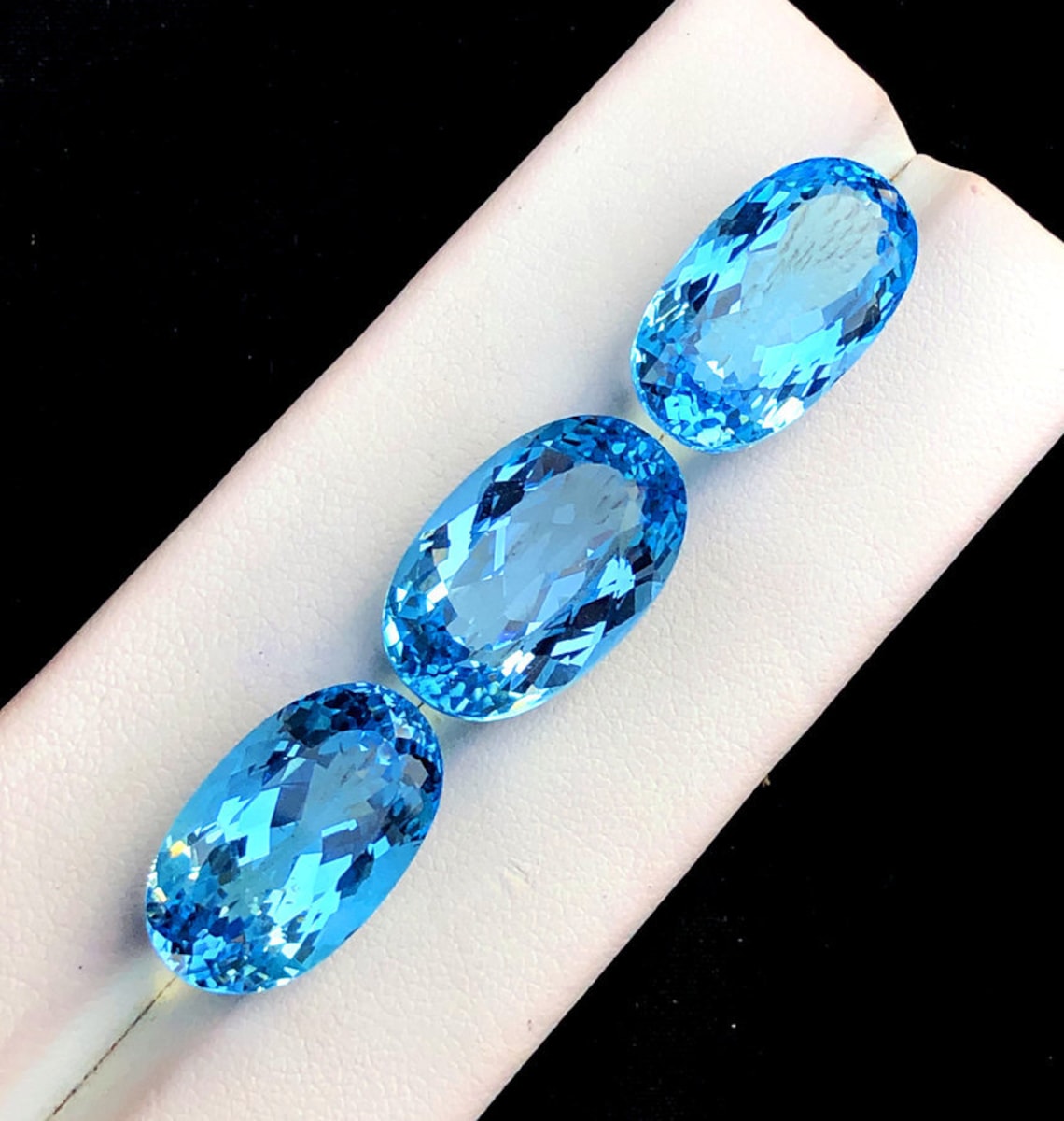 Piedras preciosas de topacio, topacio azul natural, piedras preciosas ...