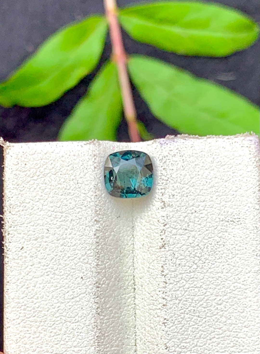 Spinel Gemstone, Super Glowing Teal Green Color Spinel Loose Gemstone ...