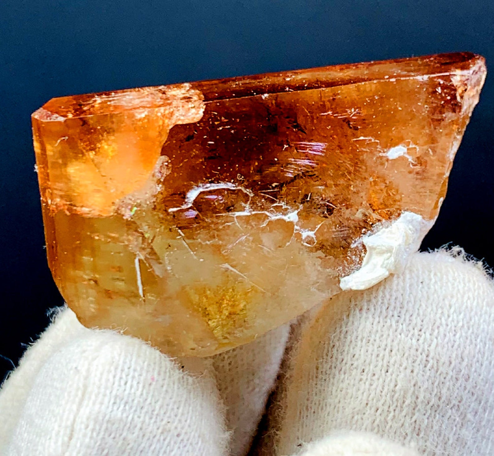 Natural Topaz Crystal Imperial Topaz Sherry Topaz Crystal - Etsy