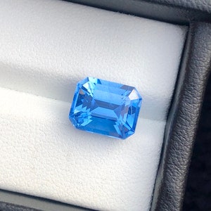 Aquamarine Gemstone, Santa Maria Color Aquamarine Stone, Aquamarine ...