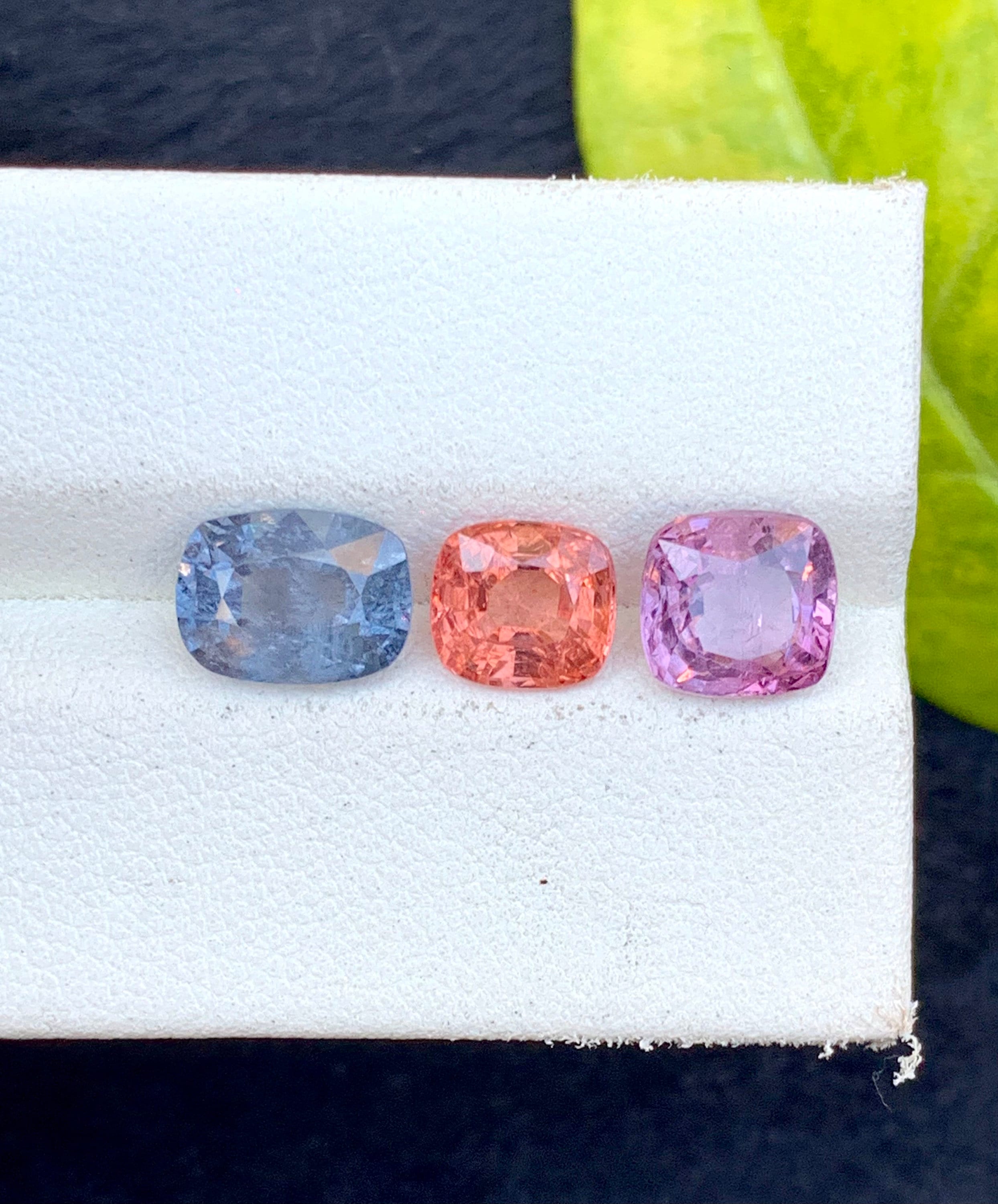 Top Colours Spinel Cut Stone for Ring Making, Loose Spinel Gemstone ...
