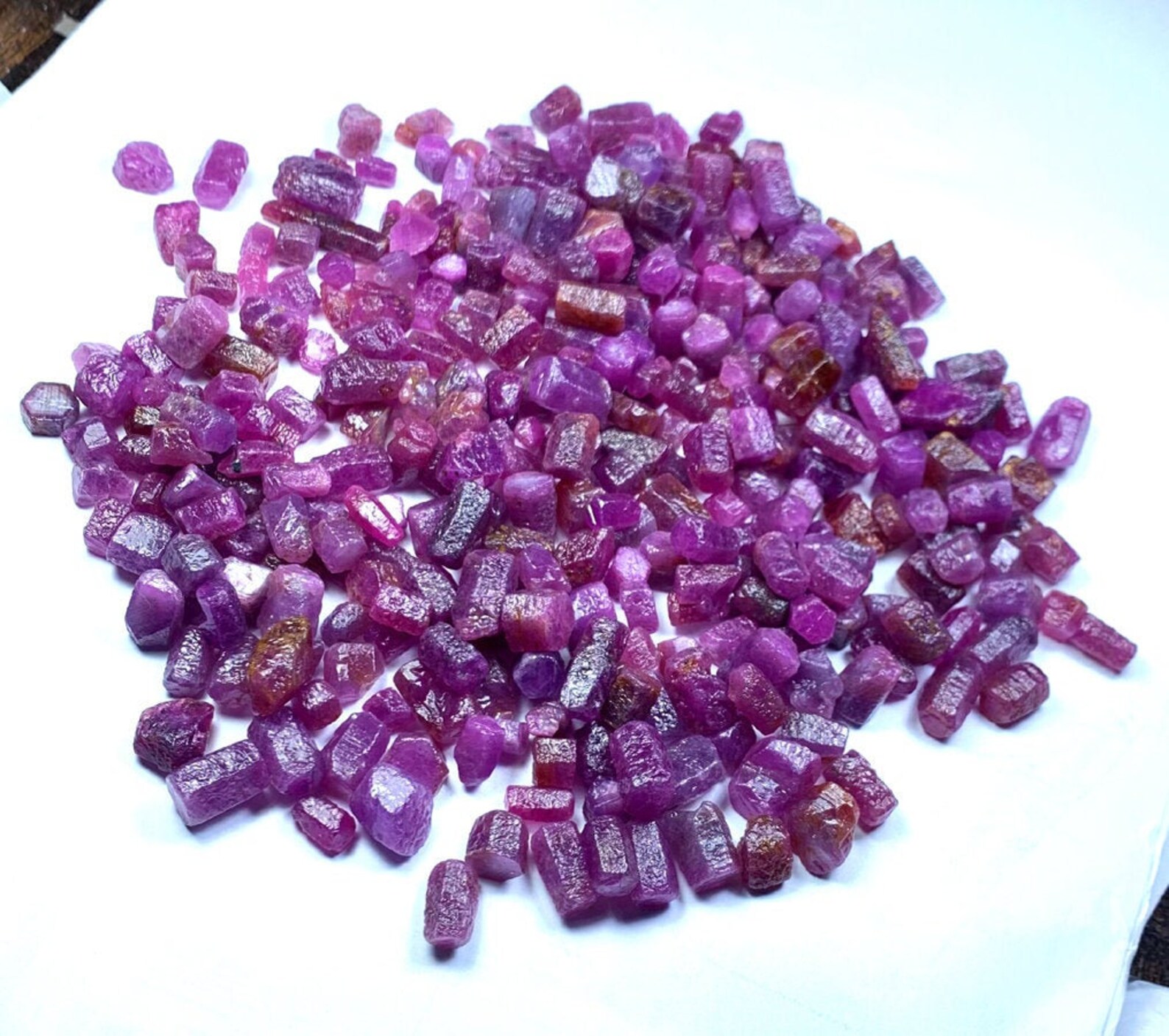 Beautiful Ruby Crystals Natural Ruby Record Keepers Mineral | Etsy