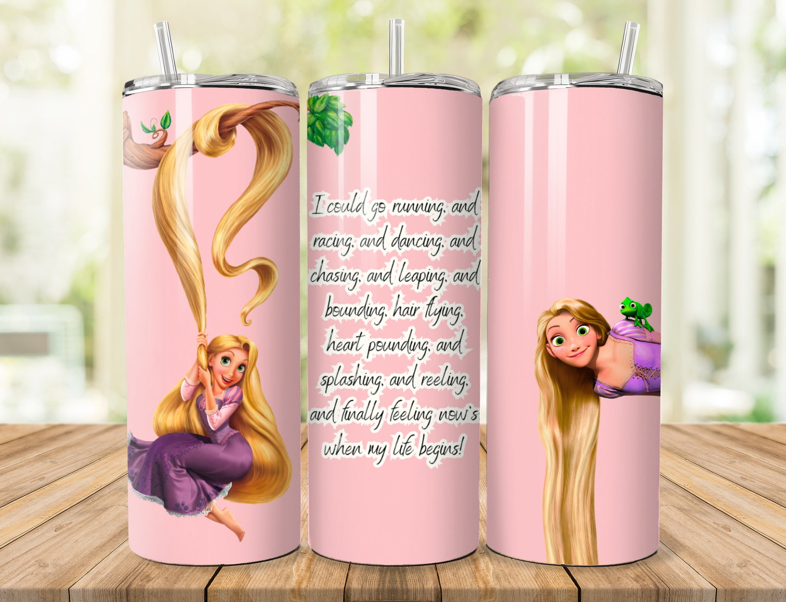 Rapunzel Tumbler Wrap 20oz PNG, Princess - Etsy