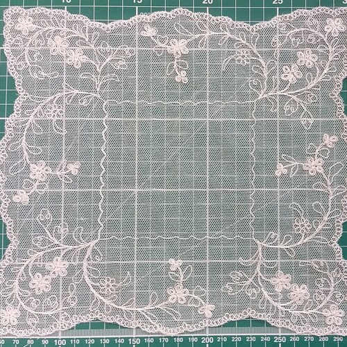 Nottingham Lace Handkerchief - Etsy