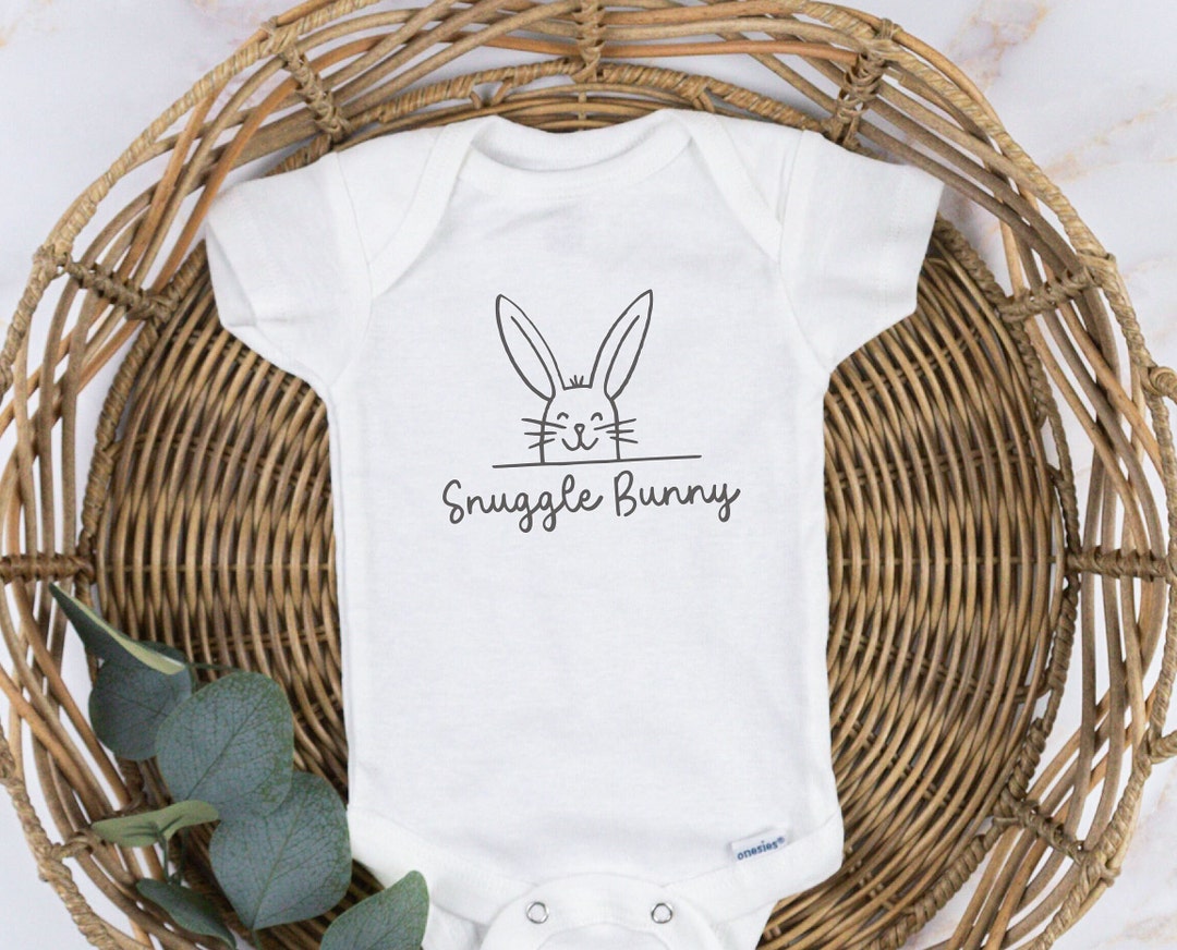 Snuggle Bunny SVG File - Etsy