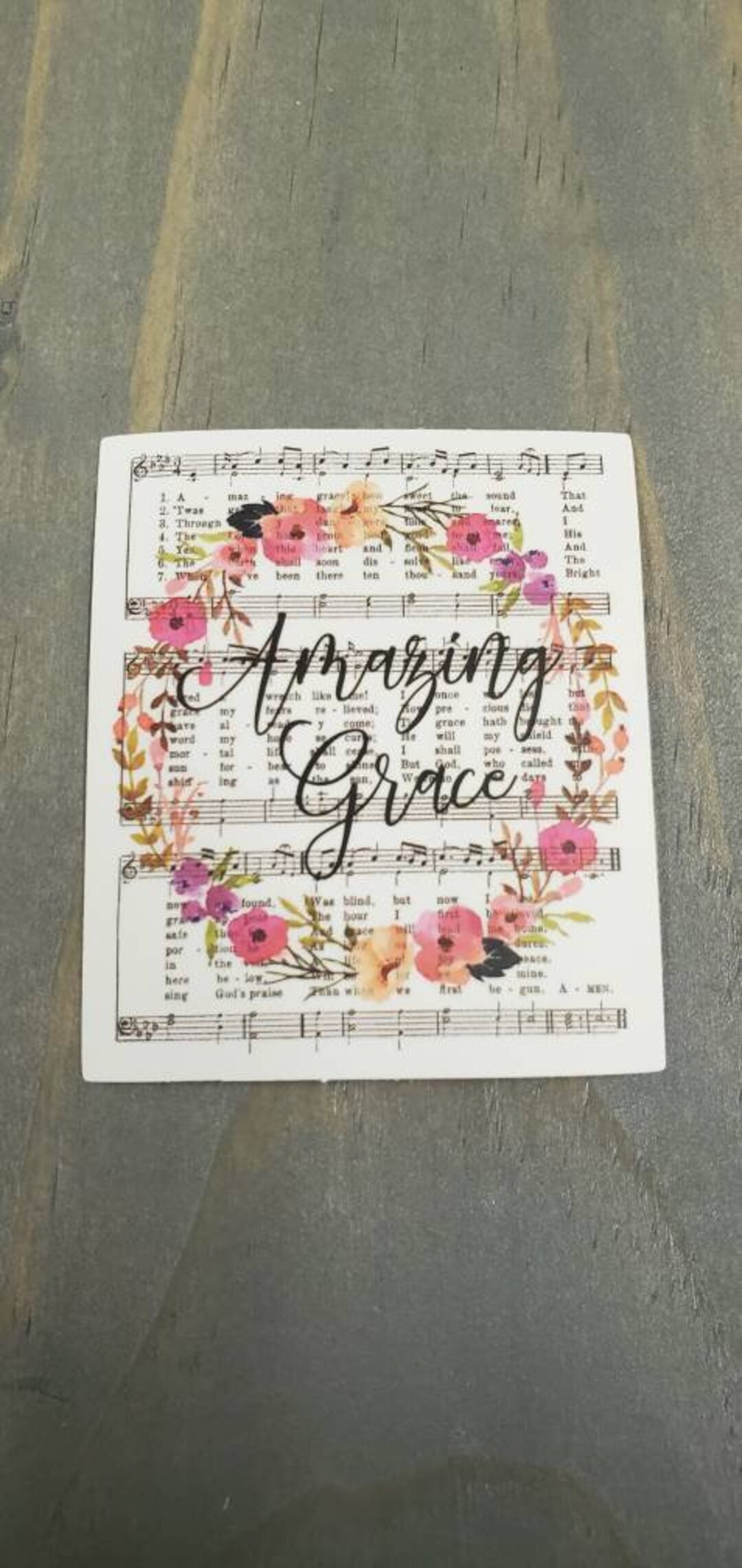 Sticker Amazing Grace Sticker Christian Sticker Jesus Sticker Sheet ...