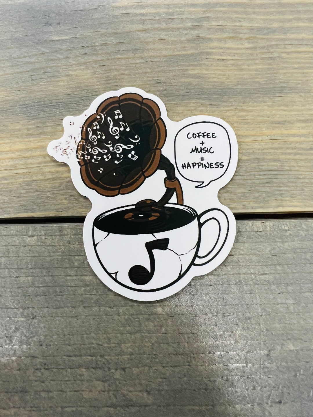 Stickers Coffee Coffee Addict Girl Aesthetic Laptop Stickers Cute Latte ...