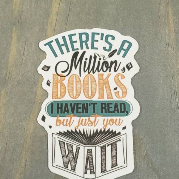 Read Sticker - Etsy