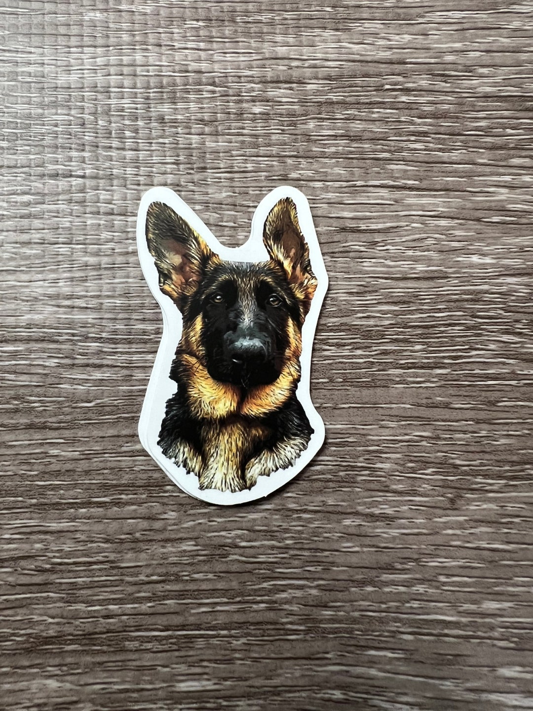 Stickers German Shepard Aesthetic Cartoon Girl - Etsy
