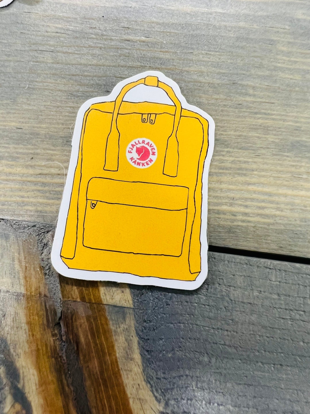 Stickers Yellow Backpack Cute Stickers Aesthetic Stickers - Etsy