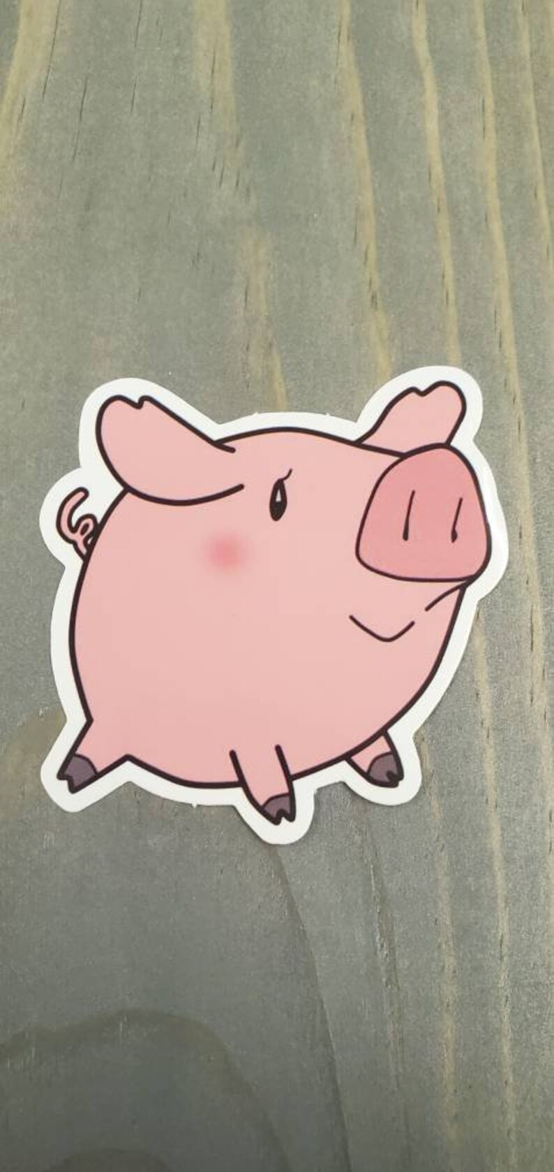 Stickers Animated Cute Smiling Pig Aesthetic Cartoon - Etsy UK