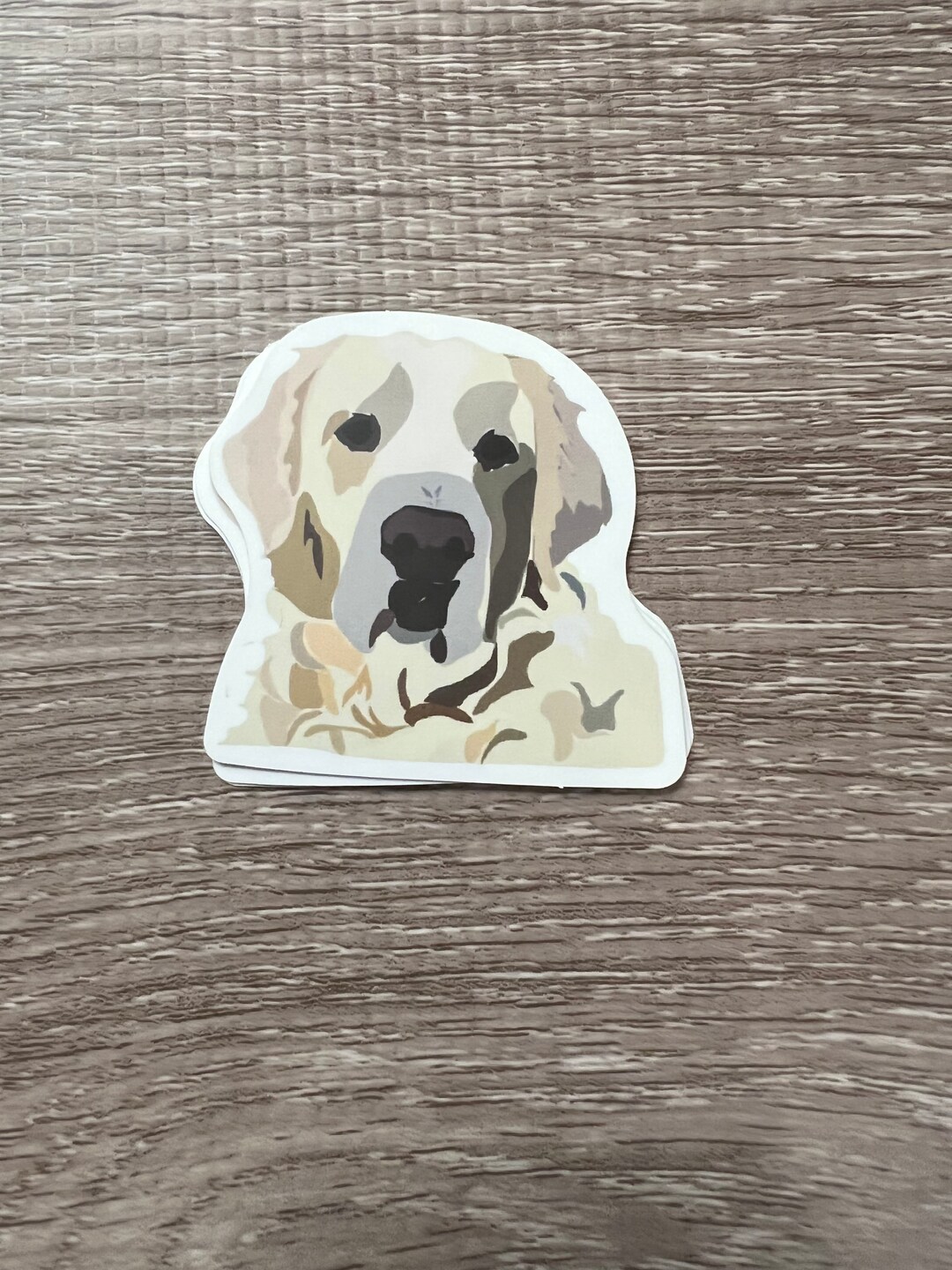 Stickers Lab Aesthetic Cartoon Girl Laptop Stickers Happy Cute Dogs ...