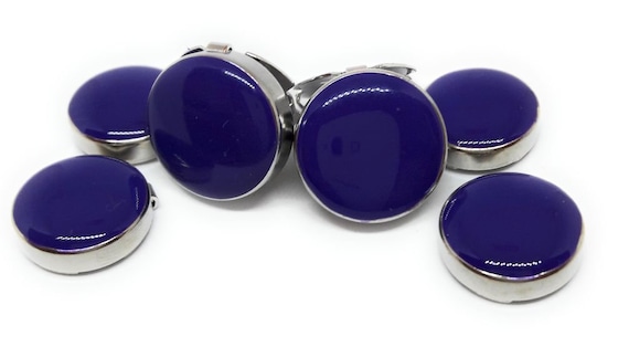 Button Covers Set of Six Formal Accessories | Etsy