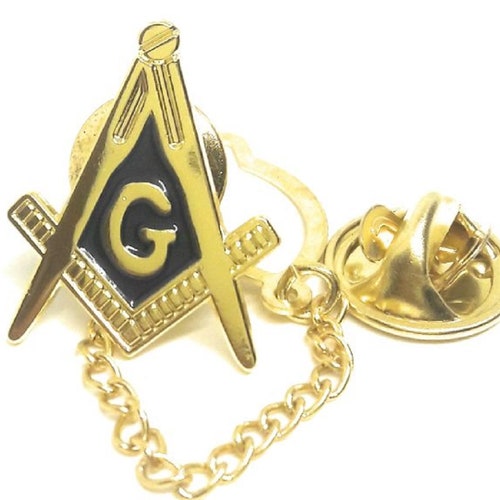 Masonic skull & Bones Lapel Pin - Etsy