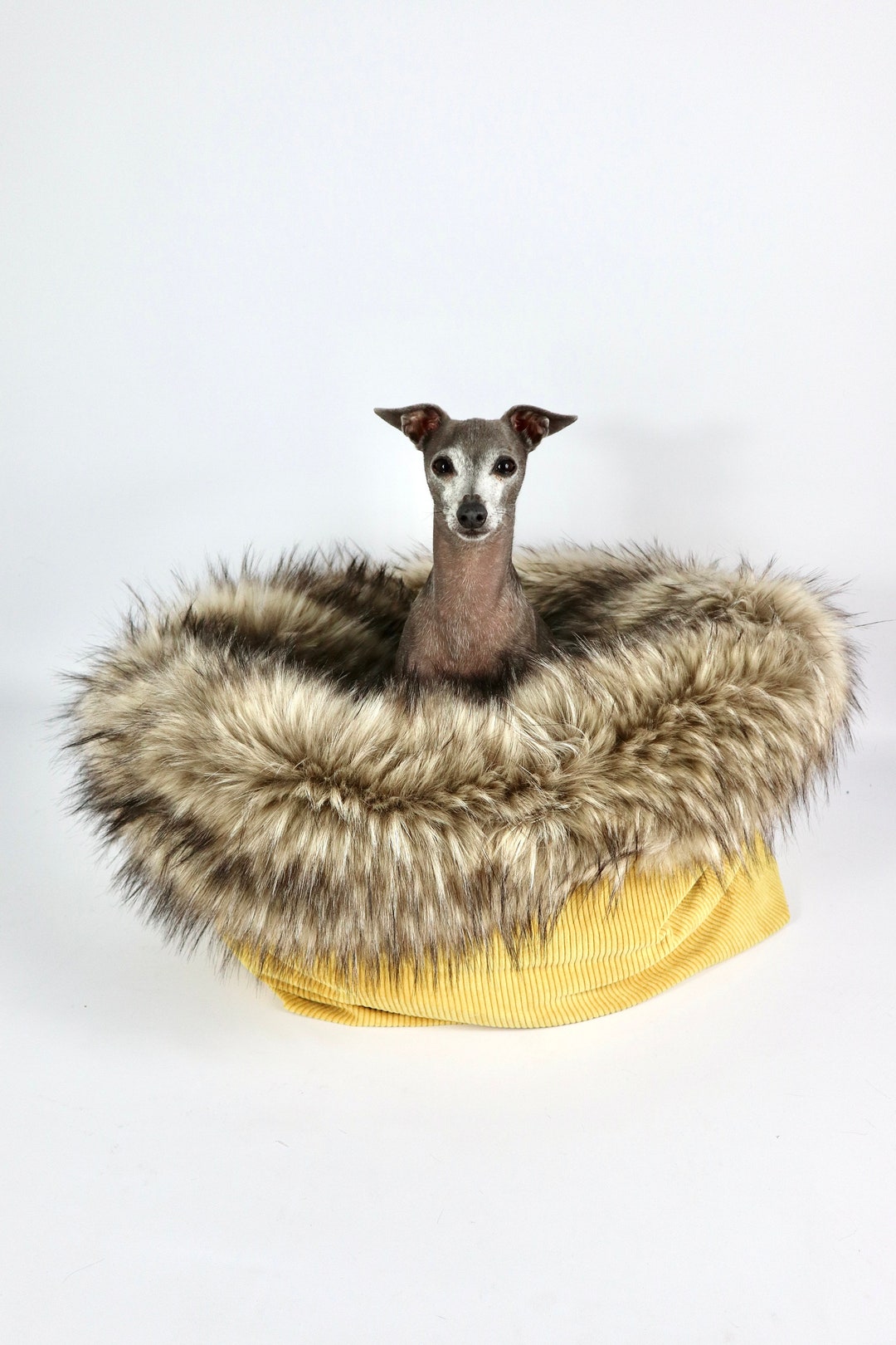 Cosy Cave Cave Dog Cave Greyhound Dog Bed Luxury Dog - Etsy