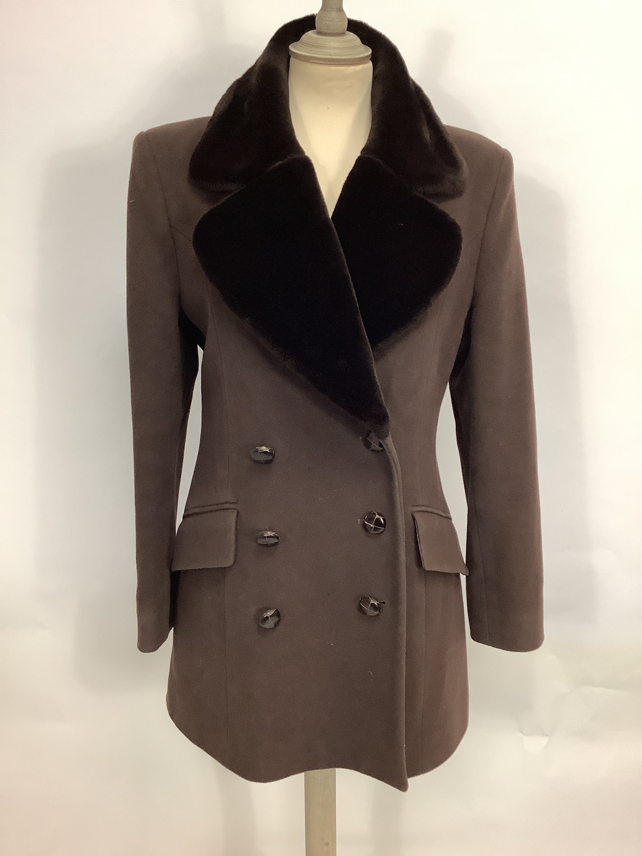 Vintage 1990s Marilyn Anselm for Hobbs Wool & Cashmere Double - Etsy UK