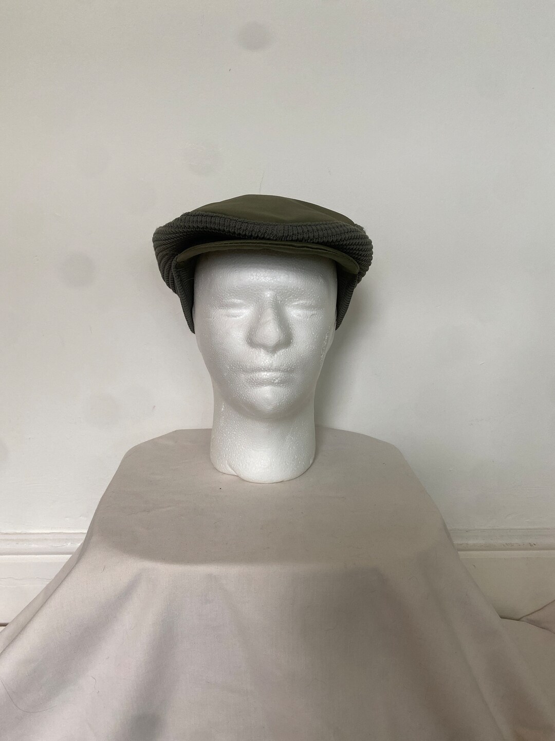 Vintage 1970's Failsworth Flat Cap Knitted Peaked Breton - Etsy