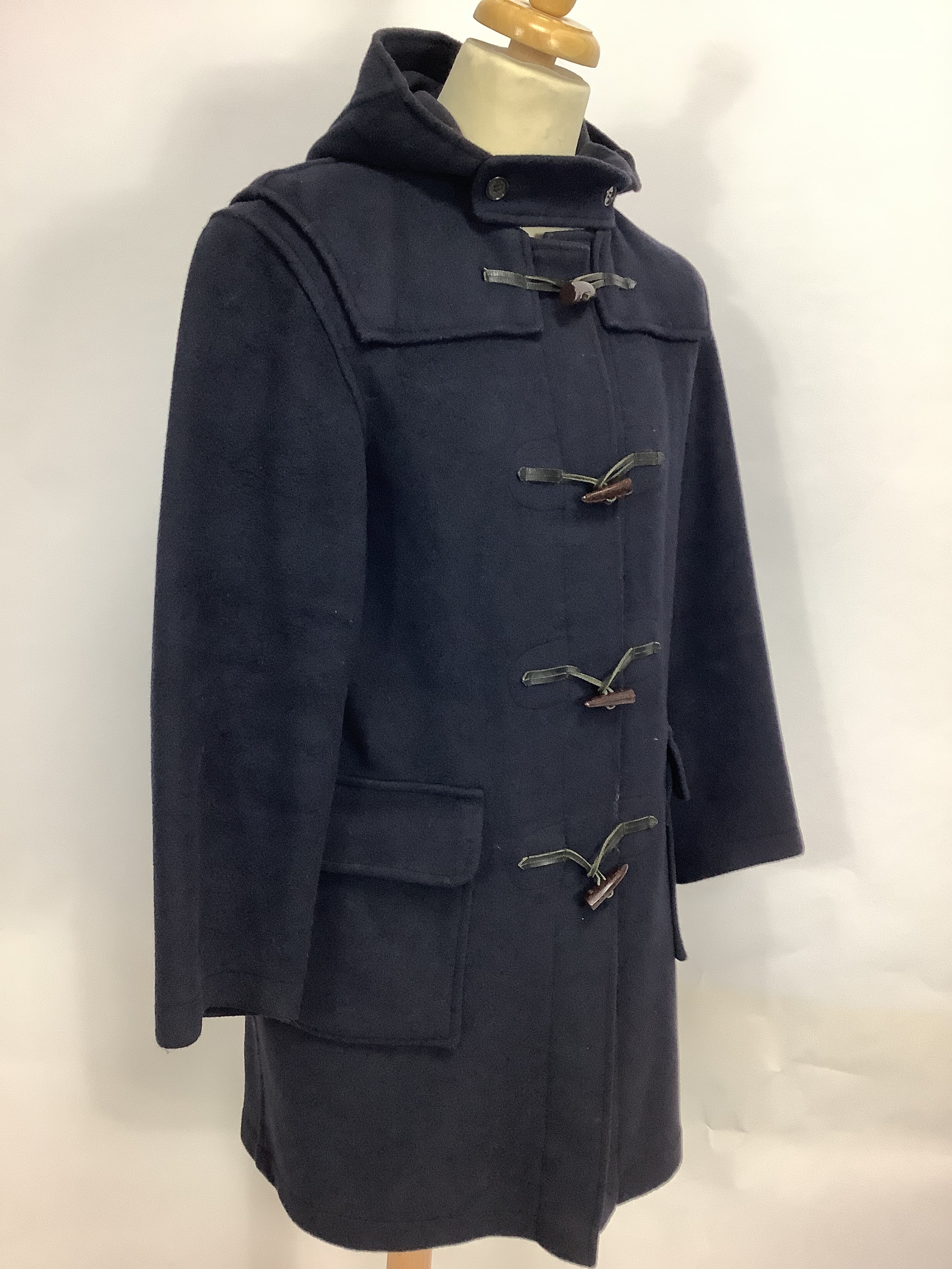Vintage 1980s Original Gloverall Navy Duffle Coat With Pancake - Etsy