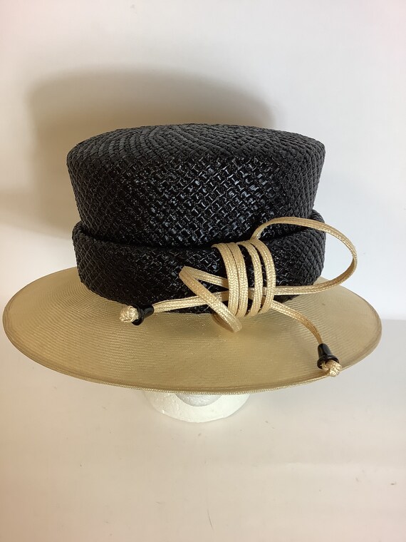 RARE Vintage 1990s Harrods Graham Smith straw hat for… - Gem